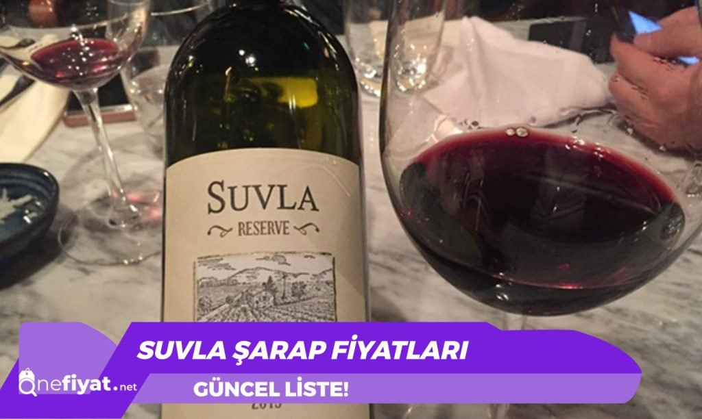 Suvla Şarap Fiyatı 2024 | Kırmızı - Beyaz Şarap Fiyatları