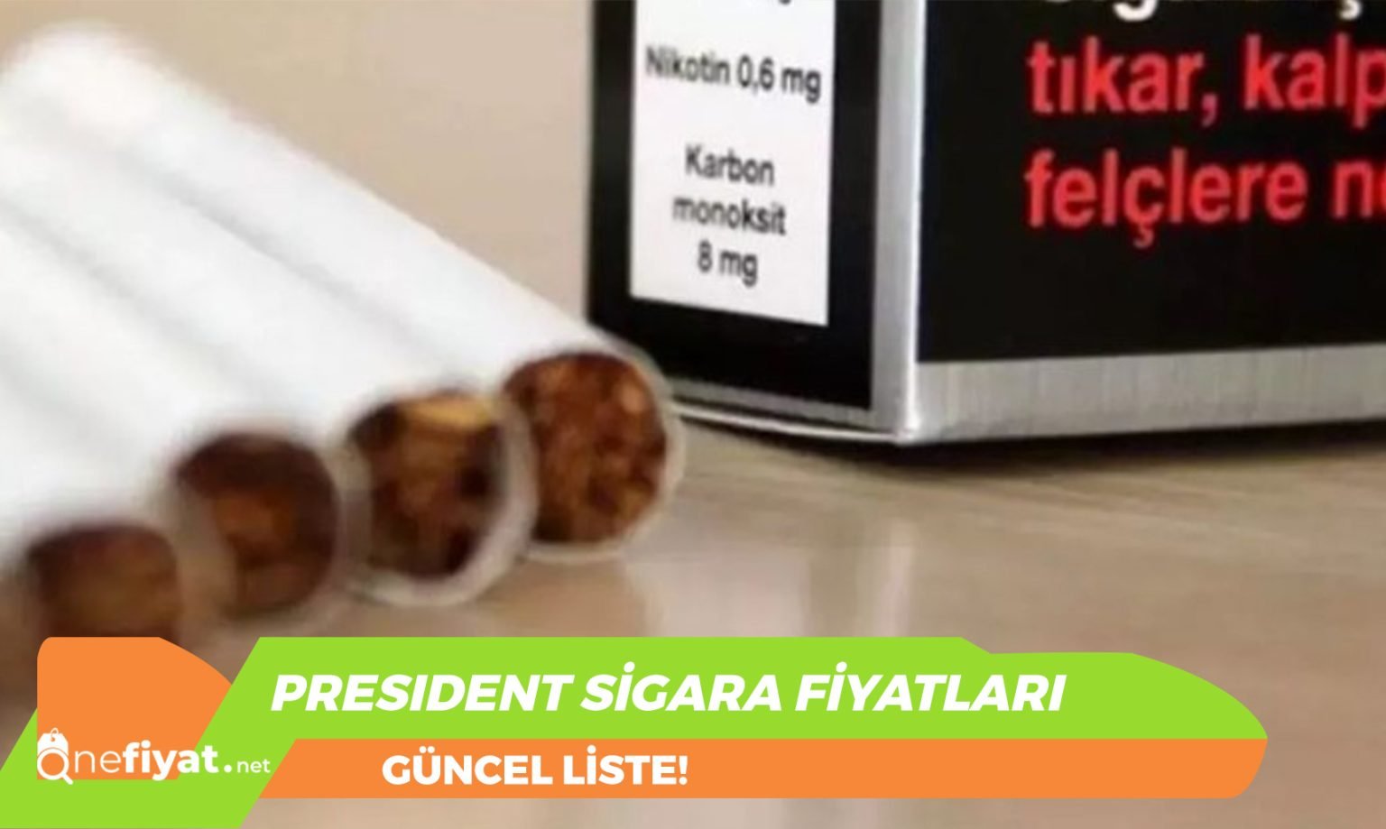 President Sigara Fiyatları 2024 | (OCAK) Güncel Fiyat!